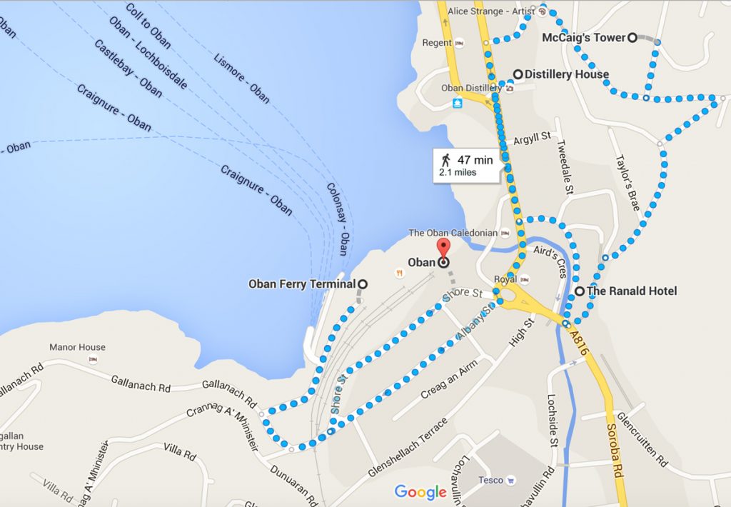 Dove dormire a Oban (Scozia) - La mia esperienza al "The Ranald Hotel"